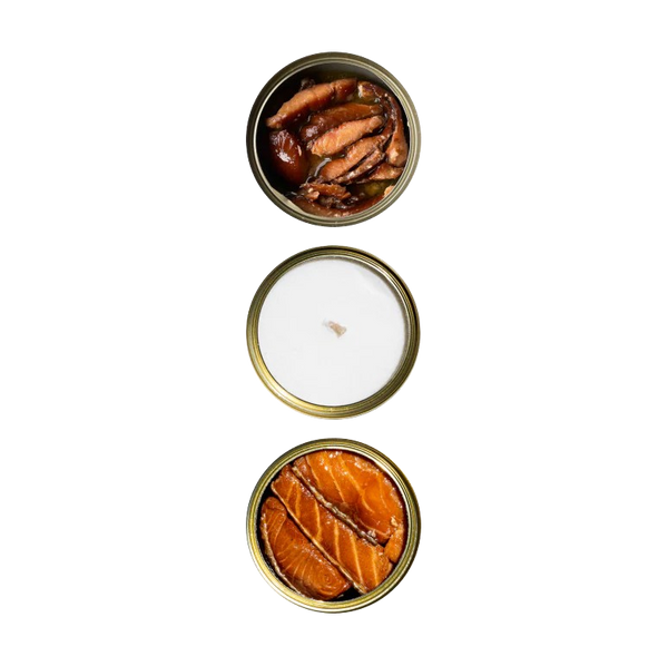 Fishwife - Tinned Fish Candle Trio - Viva Oliva