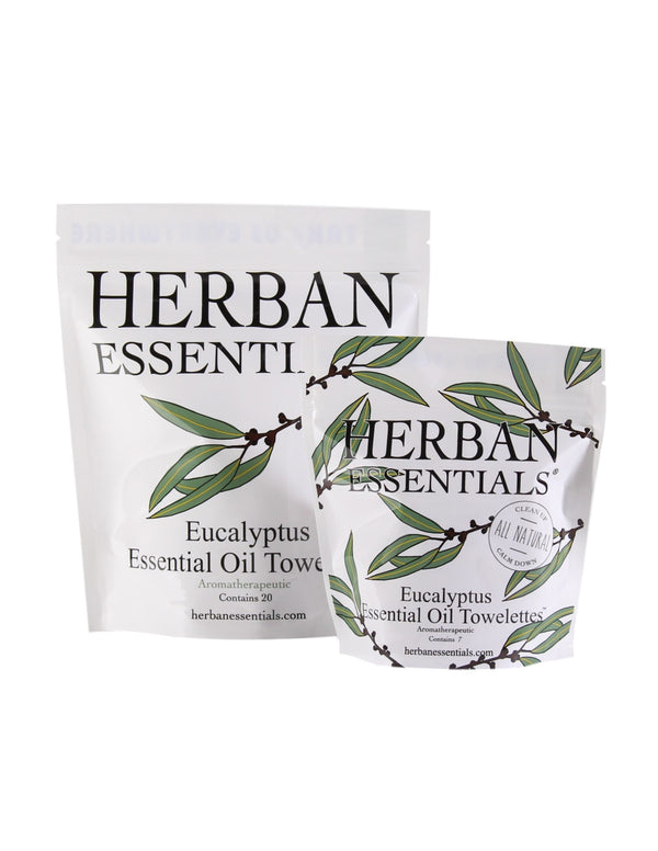 Herban Essentials - Eucalyptus Essential Oil Towelettes - Viva Oliva